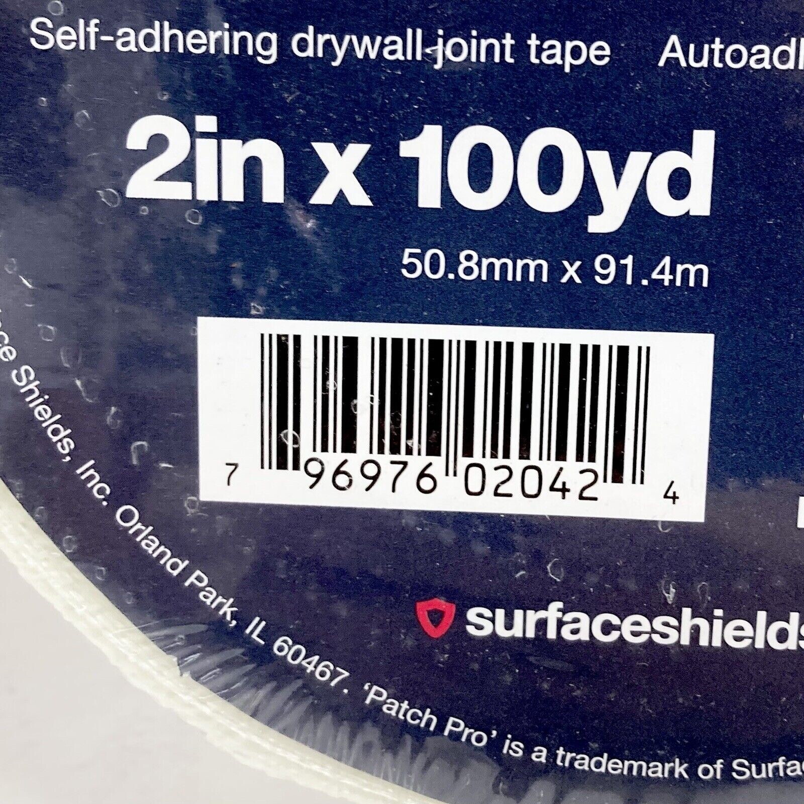 23 Rolls Surface Shields Patch Pro 2" X 100yds Self-adhering Drywall ...