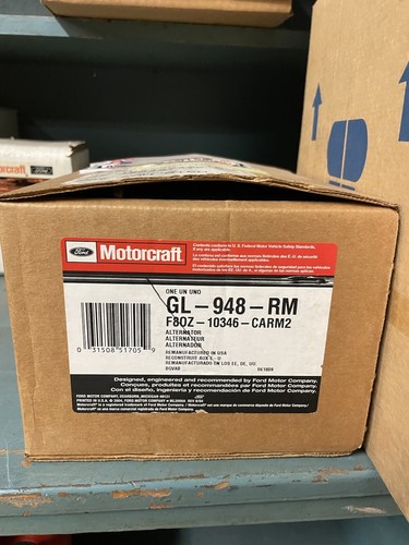 REMAN Ford F80Z-10346-CA RM2 GL-948-RM F80Z10346CA RM2 Alternator ...