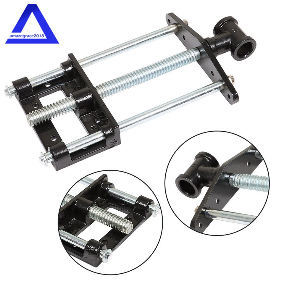 9" Woodworking Vise Bench Front Vise Cast Iron 300mm Chrome Plated ...