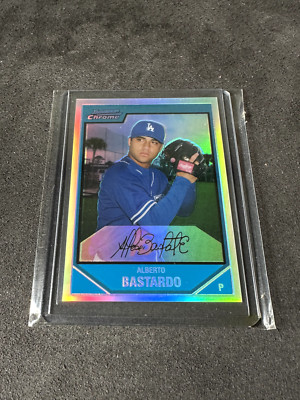 Alberto Bastardo 2007 Bowman Chrome Refractor 303/500 | eBay