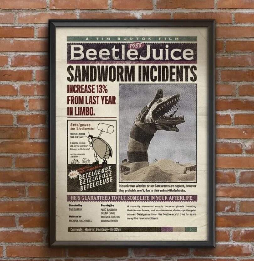 Sandworm From Beetlejuice Picture Sandworms From The Beetlejuice Movie