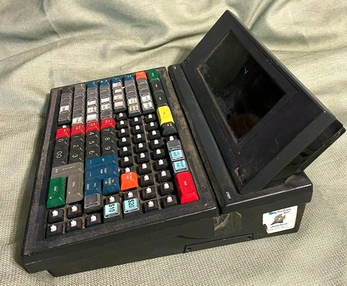 VERIFONE "RUBY"GEMSTONE SUPERSYSTEM II~P/N 040-03-430~POS CASH REGISTER ...