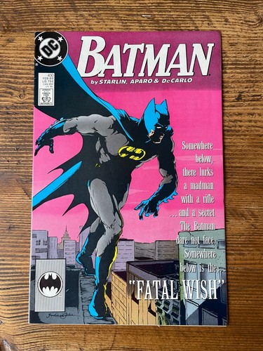 Batman #430 DC Comics Feb 89 iconic PINK Cover | eBay