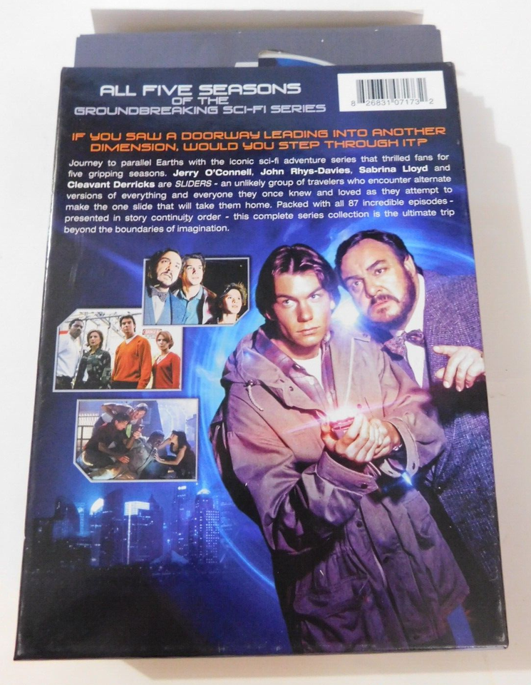 Sliders the Complete Series 15-Disc Set DVD | eBay