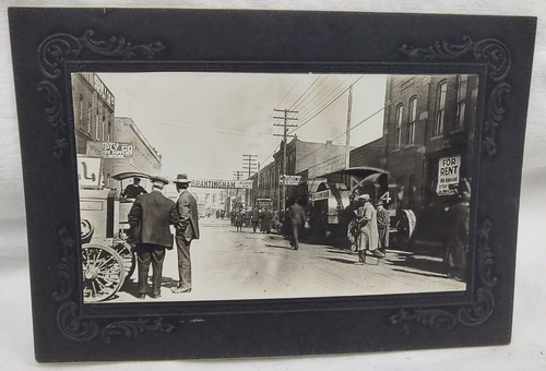 1910's Wichita Kansas Tractor Row Tractor Show Photograph Big 4 Tractor ...