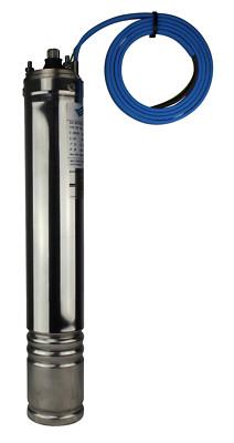 Moteur Pompe A Puits Profonds OP3 " 100M, 0,75KW, 230V, 1 Phase ...