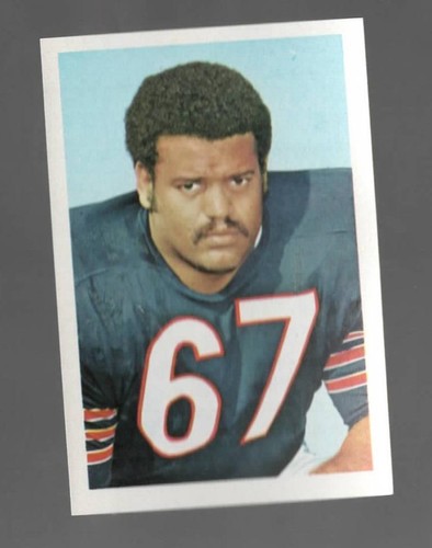 1972 NFLPA Wonderful World Stamps George Seals Chicago Bears #58 Near ...