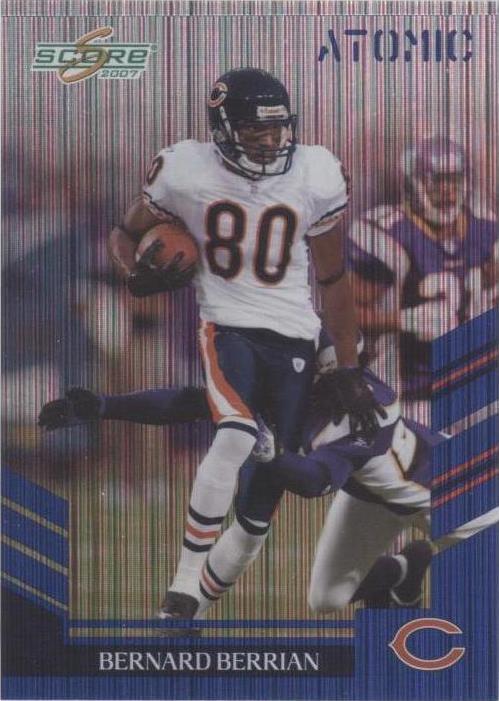 2007 Score - Bernard Berrian #38 Atomic for sale online | eBay