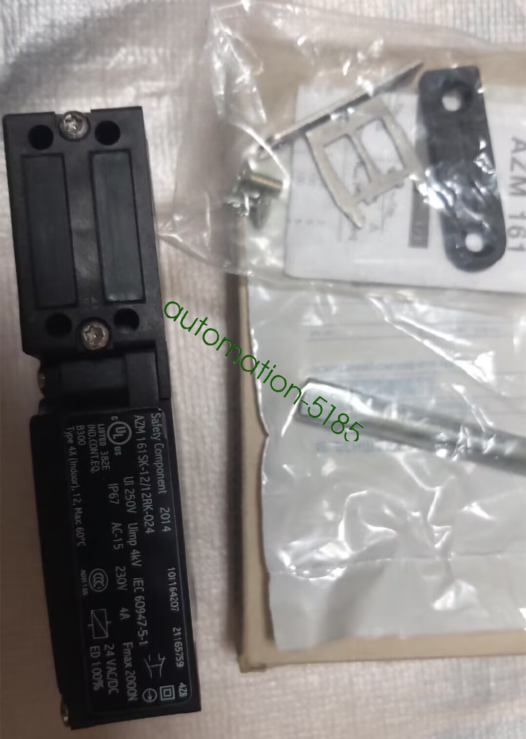 Schmersal AZM 161SK-12/12RK-024 Safety Interlock Switch for sale online ...