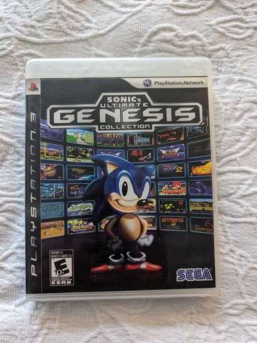 Sonic's Ultimate Genesis Collection PlayStation 3 PS3 Game And Case ...