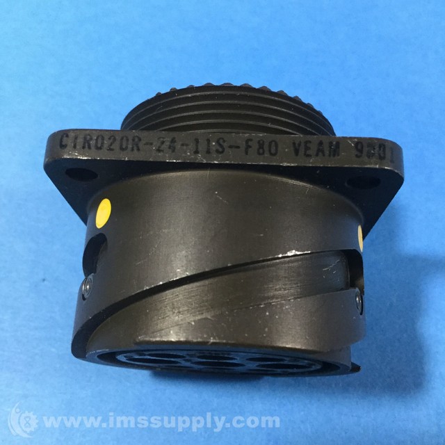 Veam CIR020R-24-11S-F80 CIR Connector/Receptacle USIP for sale online ...
