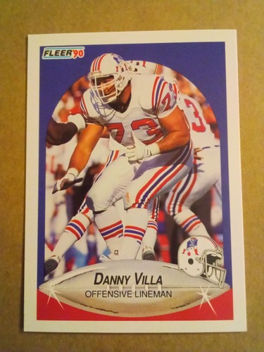 Danny Villa 329 Fleer 1990 NFL Football Card | eBay