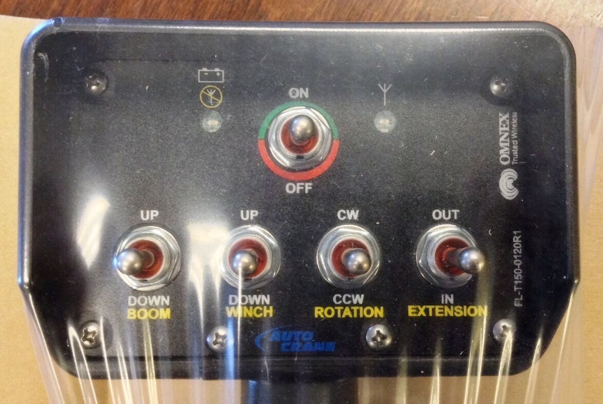 Auto Crane 460157000, 24-BIT OMNEX TRANSMITTER, NON-PROPORTIONAL, 4 ...