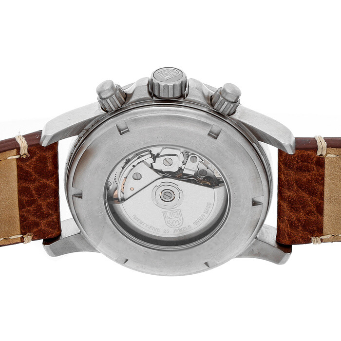 Luminox 1869 Field Valjoux Automatic Chrono Numbered Edition Brown ...