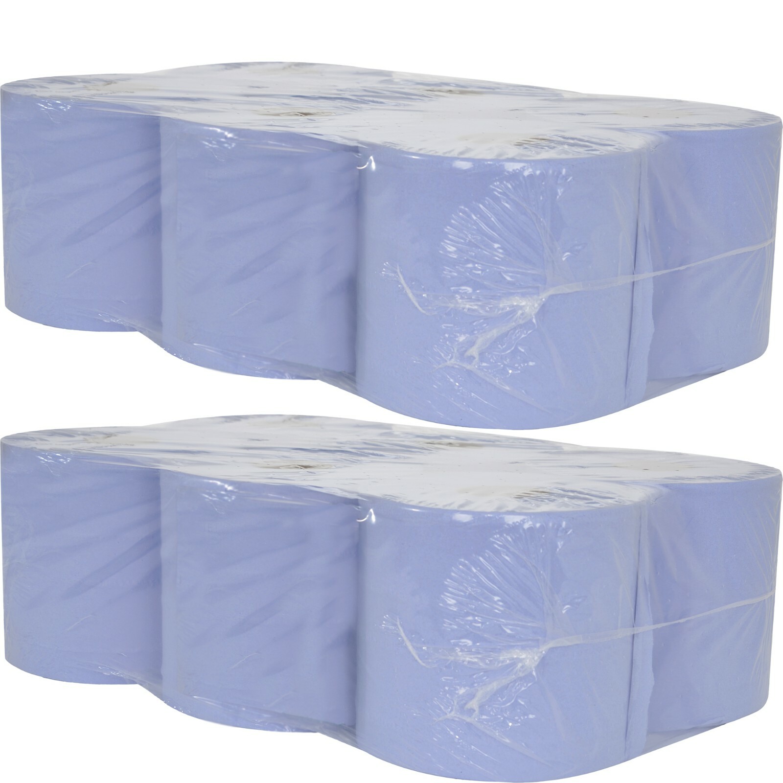 Blue Centre Feed Rolls 2Ply Embossed Hand Towels Centrefeed 12 Pack ...