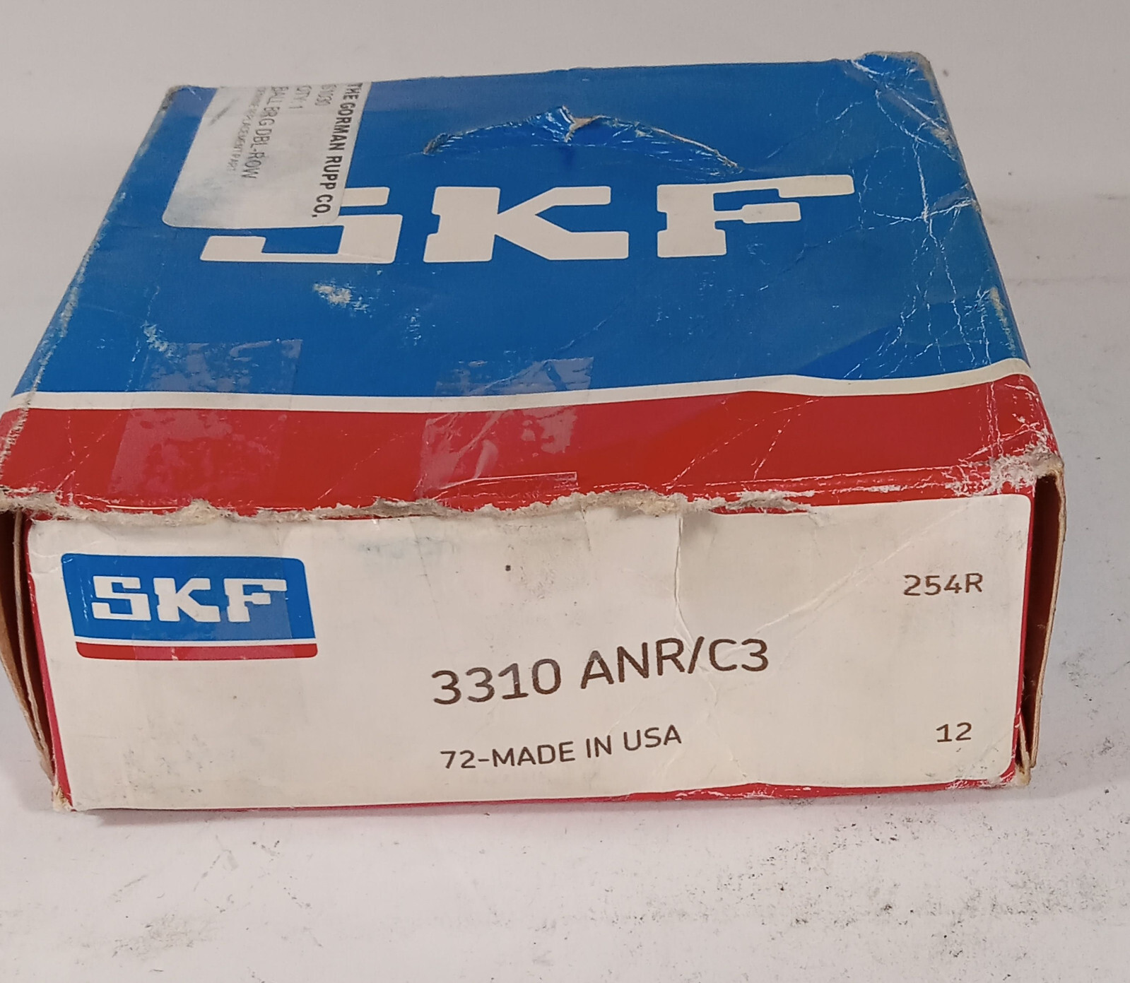 1 NEW SKF 3310ANR/C3 DOUBLE ROW ANGULAR CONTACT BEARING NIB ***MAKE ...