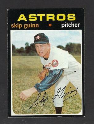 1971 Topps - #741 Skip Guinn - Houston Astros - Ex+ CENTERED | eBay