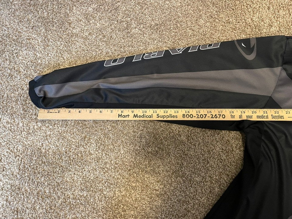 VTG Diablo Paintball / Racing Long-Sleeve Jersey Size Large 1990s ...