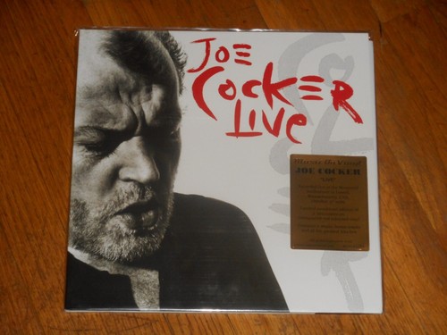 JOE COCKER live RED VINYL 2x LP NEW audiophile 180 gram 2 BONUS TRACKS ...
