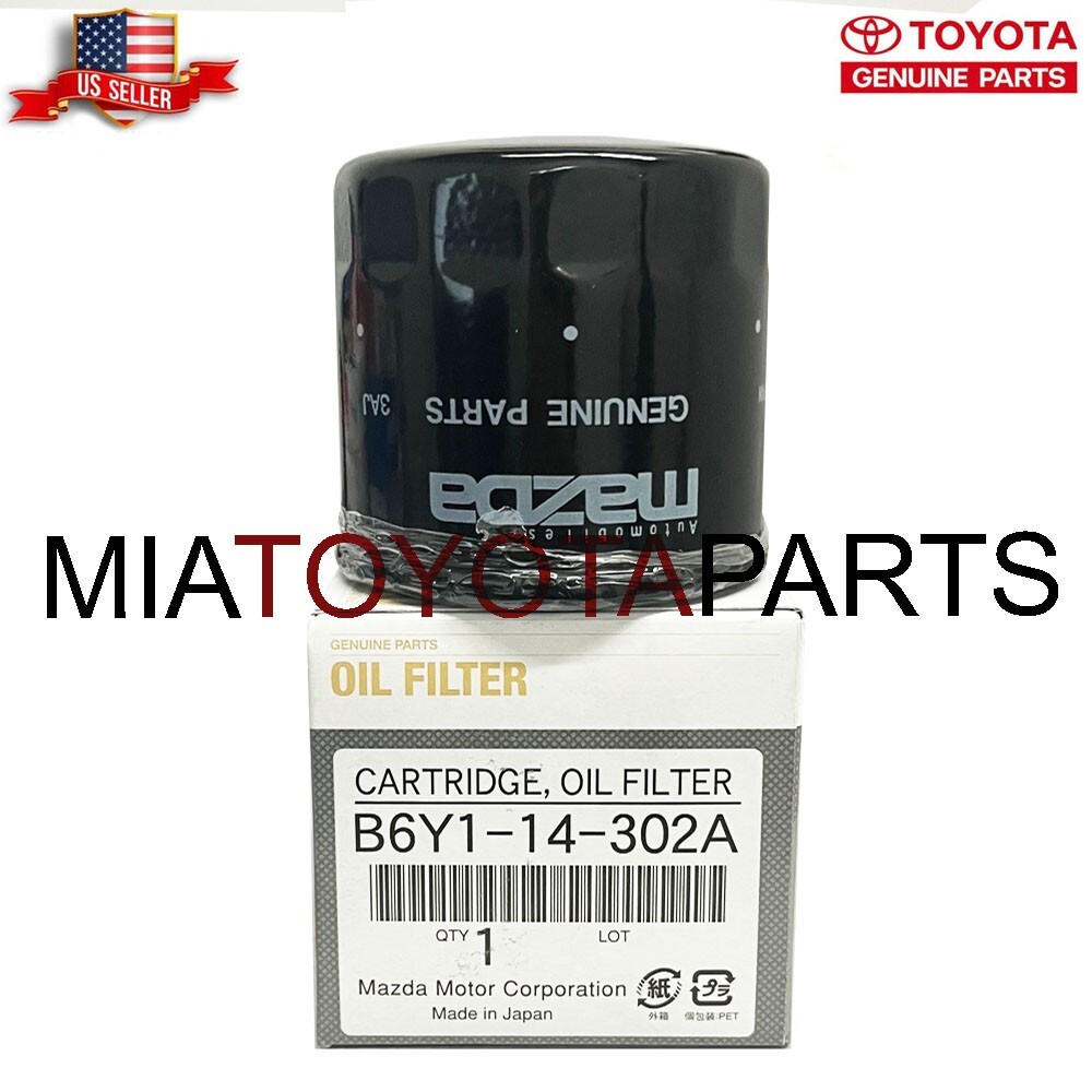 Genuine Mazda Oil Filter OEM B6Y1-14-302A | eBay