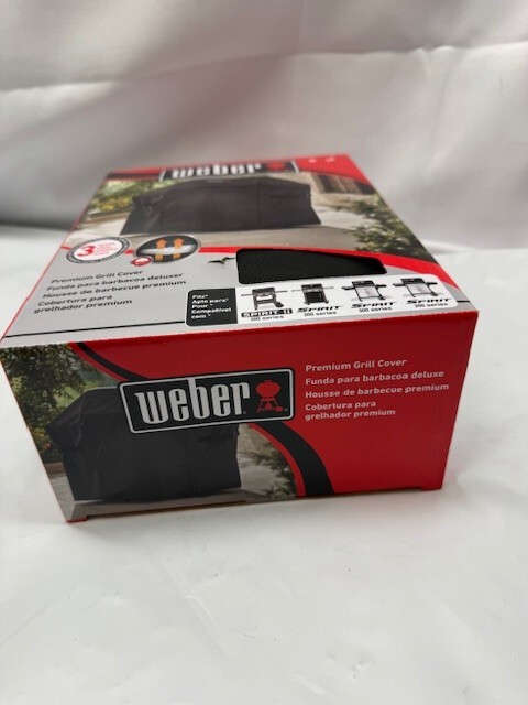 Weber 7139 Spirit II 300 Series Gas Grill Cover - Black *New ...