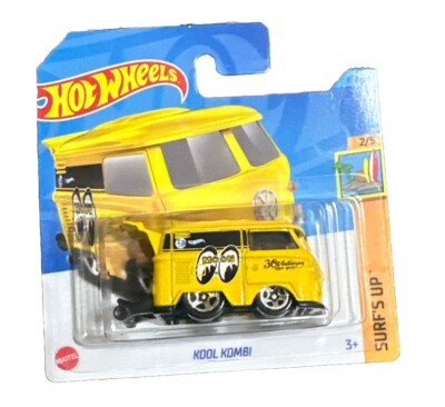 Hot Wheels TOONED VW KOOL KOMBI Hot Rod Wagon SURFS UP MOONEYES 2/5 ...