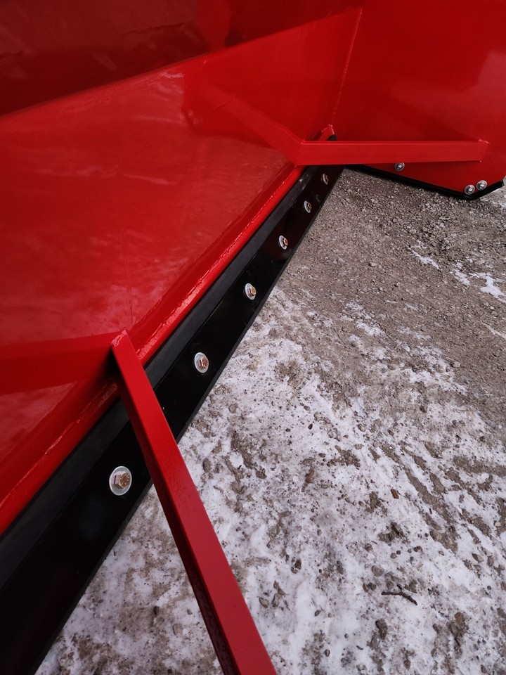 Snow Pusher Box Skid steer Plow Box CAT Case FREIGHT $200 fee distance ...