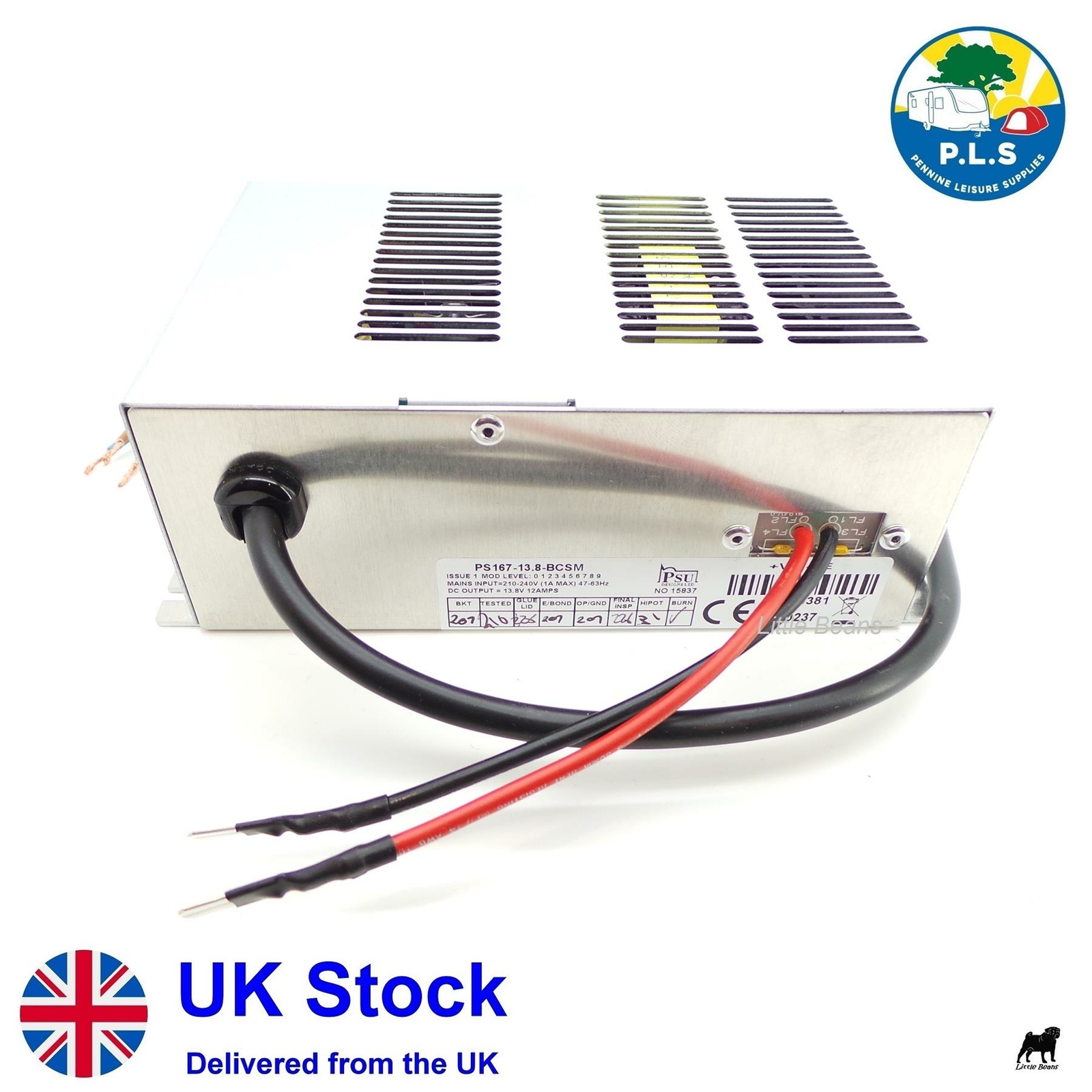 230v Caravan Motorhome Mains Power Supply 10A Battery Charger ...