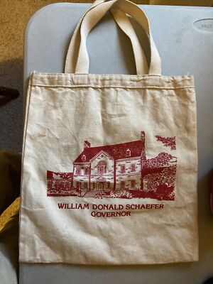 Governor William Donald Schaefer Tote Bag | eBay