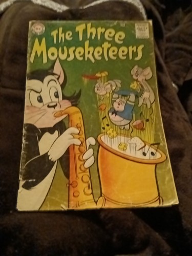 THE THREE MOUSEKETEERS #21, DC Comics, 1959 silver age cartoon funny ...