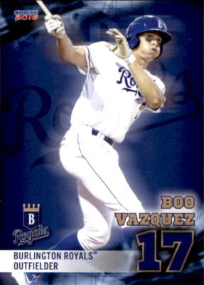 2016 Burlington Royals Choice #22 Boo Vazquez Youngstown Ohio OH ...