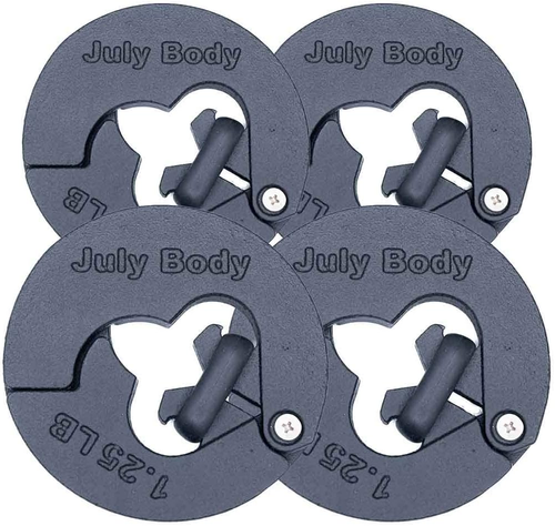 1.25 Pound Weight Clips – Adds 2.5 Total Pounds - for Dumbbells ...