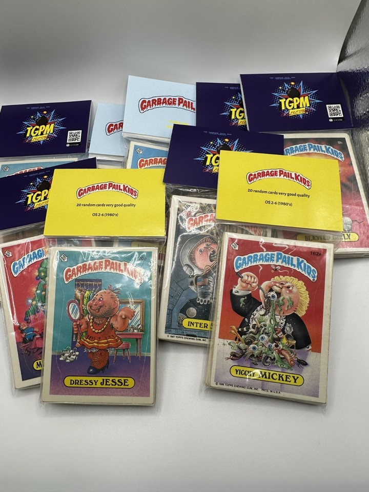 Garbage Pail Kids 20 Card Packets for $15 | eBay