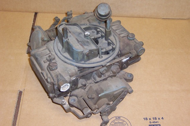 Holley 600 Square Bore Carburetor 679344 List 4772-2 Parts or Rebuild ...
