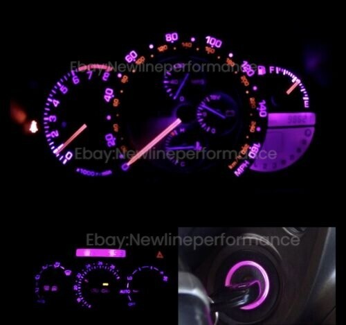 Pink Cluster/Climate Control/Keyring LED Bulb Kit For Lexus IS300 2001 ...