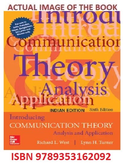 Introducing Communication Theory by West 6th International Softcovr Ed ...