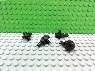Lego 4 Black Technic Socket and Pin Connector | eBay