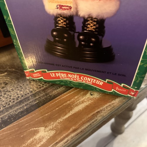 Vintage Telco Motion-ette Talking Santa With Flickering Candle Sound ...