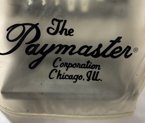 Paymaster 9000-8 Check Writer Money Order Machine “NO KEY” Works See Pics | eBay