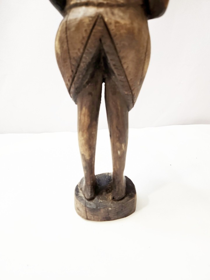 Rare Bamana Mali? 12" Inch Female Fertility Hand Carved African Wooden ...