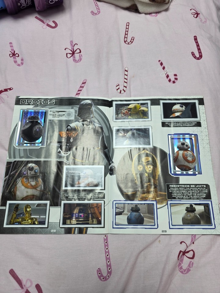 star wars the last jedi sticker album complete | eBay UK