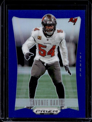 2024 Prizm Deca Lavonte David Blue #84/149 Buccaneers | eBay