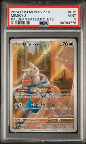 Mimikyu - 075 (Pokemon Center Exclusive) 075 Sv: Scarlet & Violet Promo ...