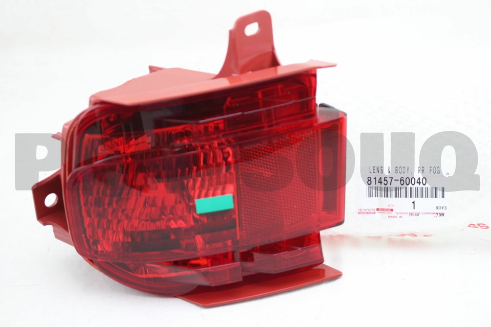 8145760040 Genuine Toyota LENS, REAR FOG LAMP 81457-60040 | eBay