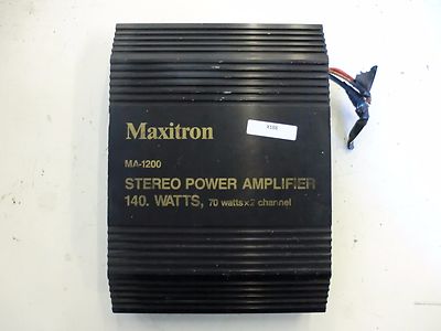 MA-1200 | MAXITRON OEM STEREO AUDIO RADIO POWER 140 WATTS AMPLIFIER AMP ...