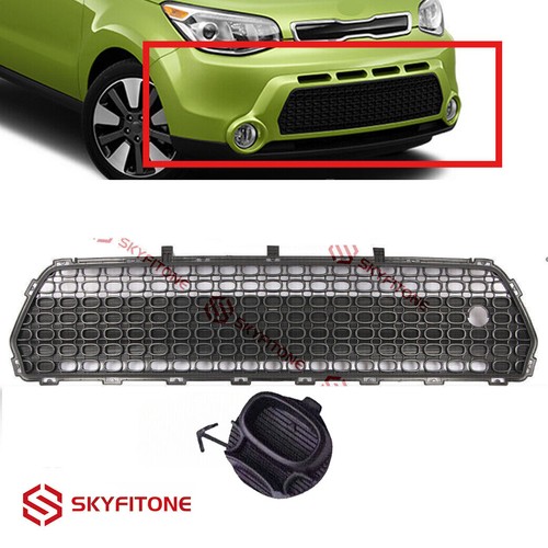 Fit 2014-2016 Kia Soul Front Bumper Center Grille 86561B2000 W/Towing ...