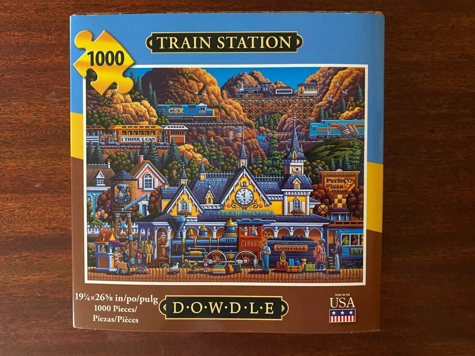 Wizard Of Oz Puzzle Central Park Wicked Good Time 1000pc Puzzle - Eric ...