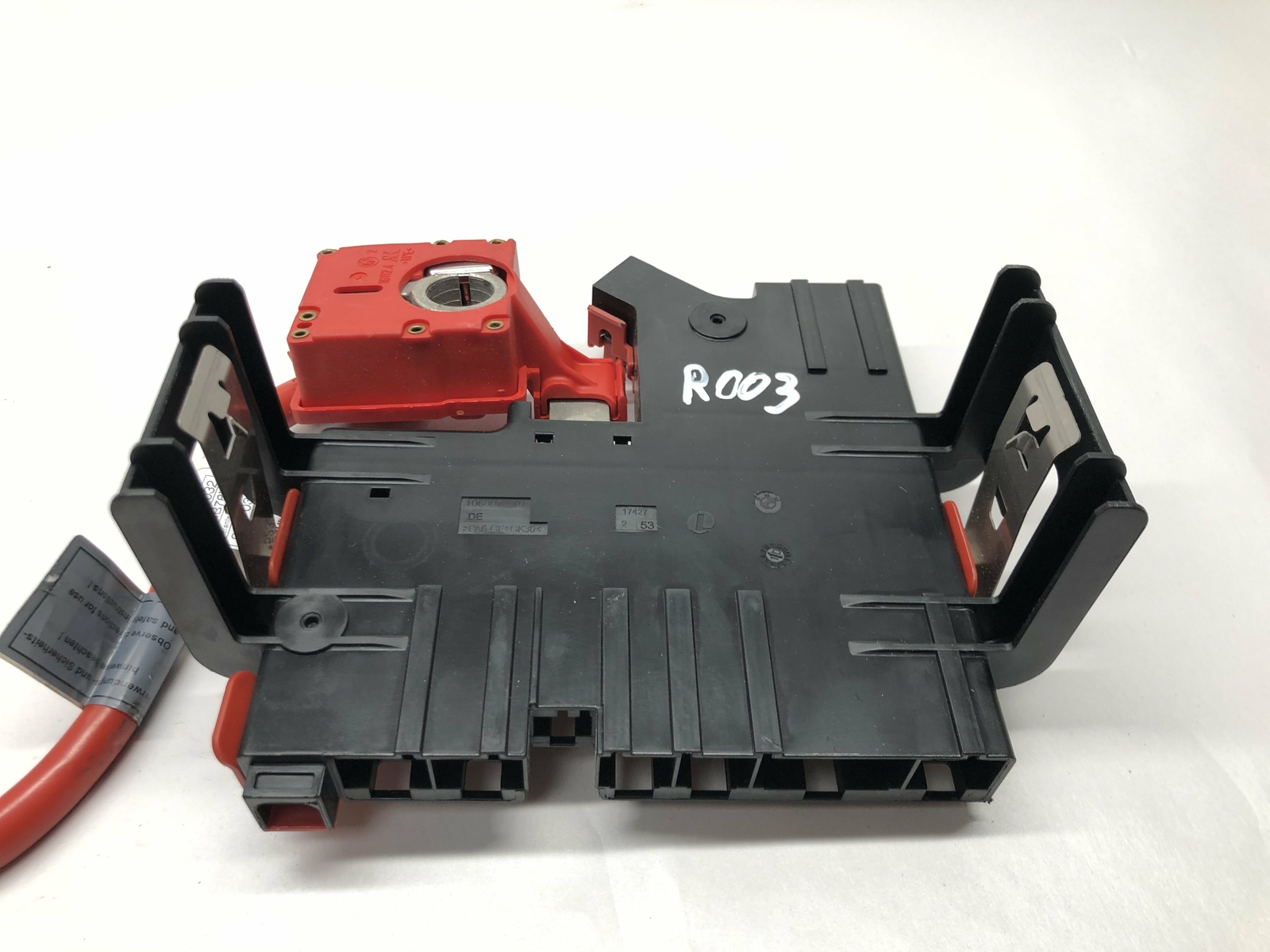 BMW 5 6 7 F01 F10 F12 Battery Power Cable Junction Box 9217033 9240490 ...