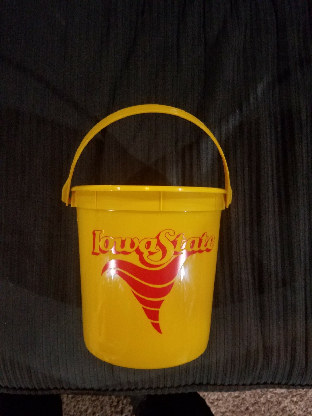 VINTAGE early 80's Iowa State Collectable Popcorn Bucket (without lid ...