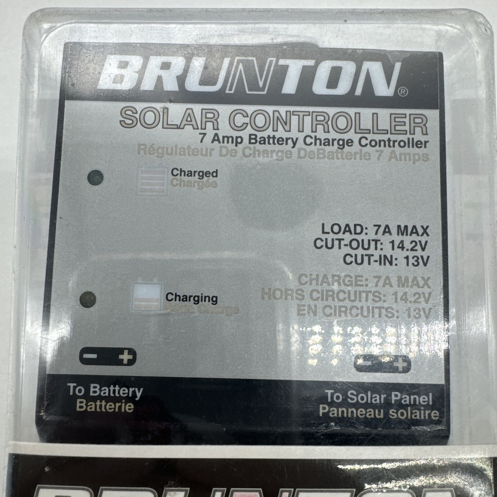 Brunton Solar Controller 12V Battery Charge Monitor For Solaris ...